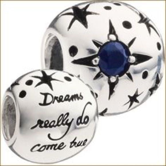 Chamilia Disney Charm Silver Dreams Really Do Come True – BG